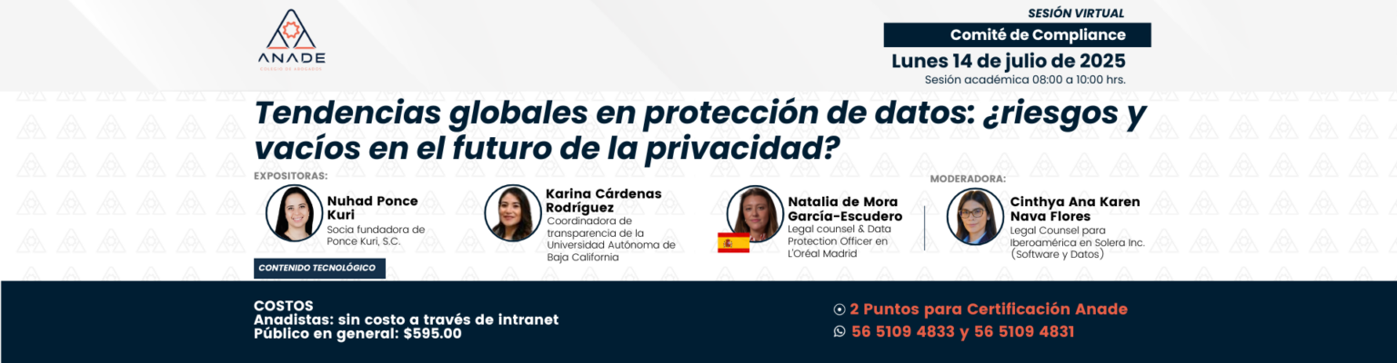 Tendencias globales en protección de datos: ¿riesgos y vacíos en el ...